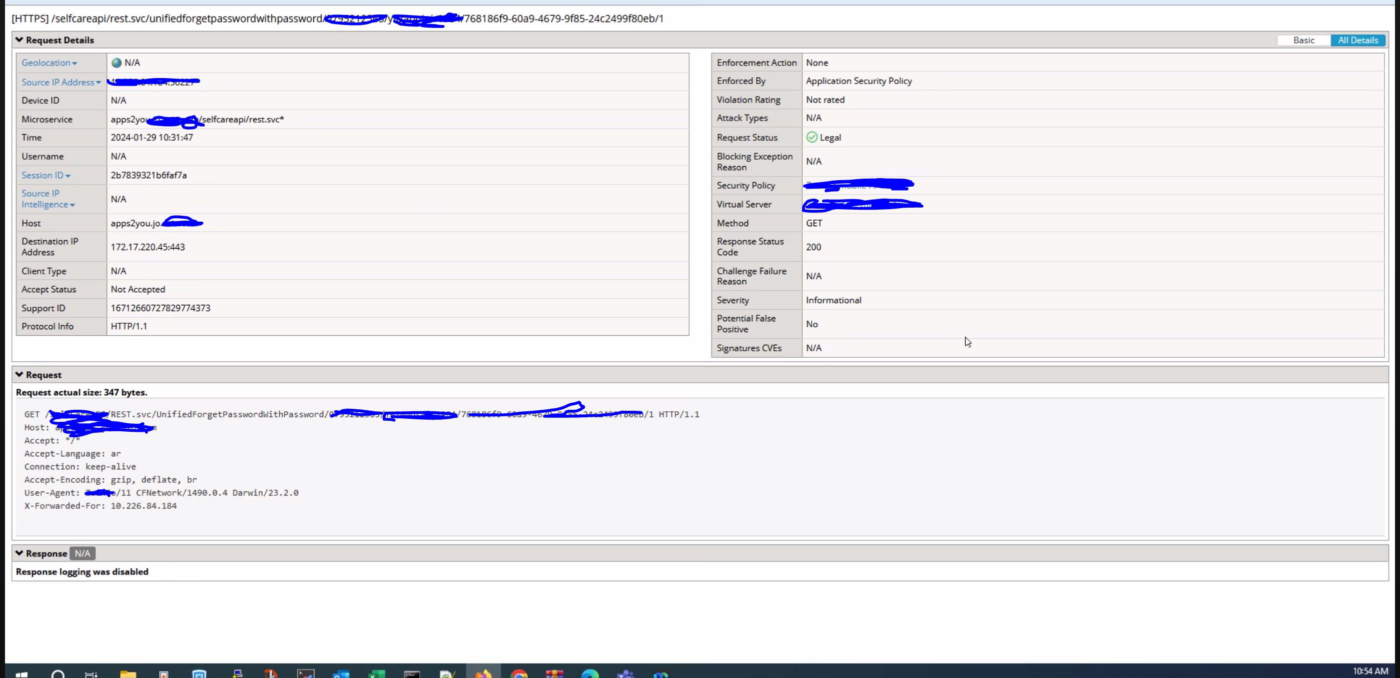 Masking a URL in the ASM event logs | DevCentral