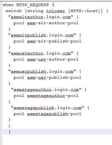 Irule for maintenance page-- common VIP for multiple applications | DevCentral
