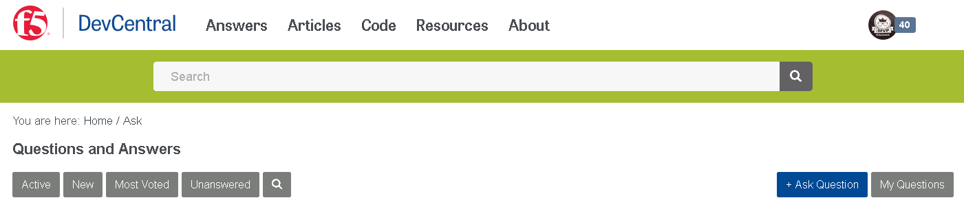 Devcentral feedback new header layout | DevCentral