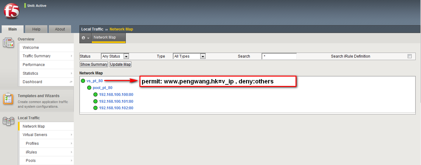 how to deny ip visit application | DevCentral