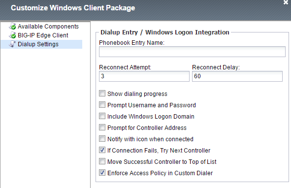 BIG-IP Edge Client - AD auto logon / remember credentials | DevCentral