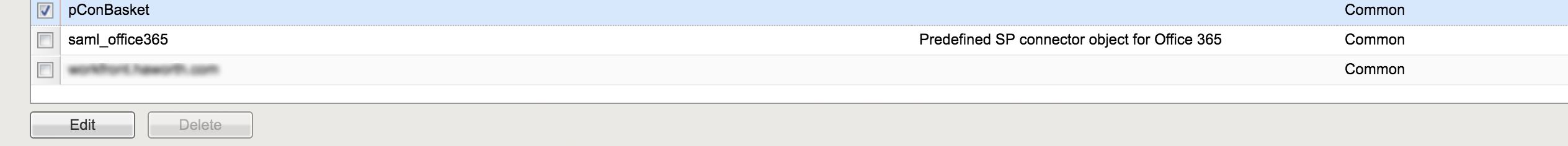 How to delete SAML External SP Connector | DevCentral