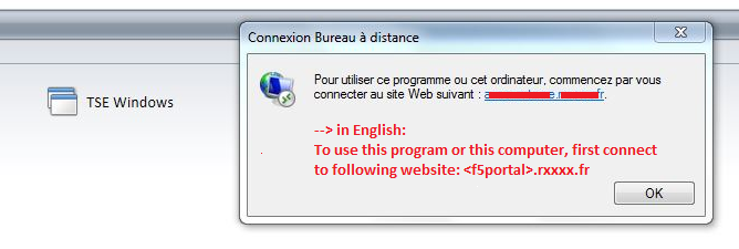 APM - Native RDP error | DevCentral