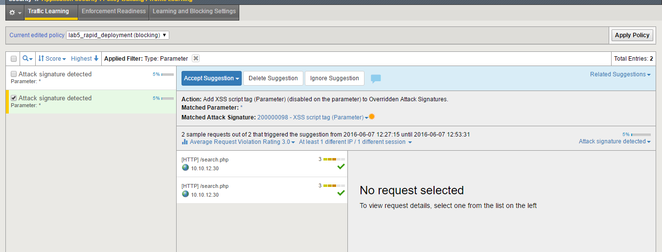 Percentage figure in Traffic Learning | DevCentral
