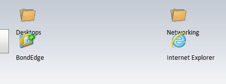 IE displays crowded webtop icons | DevCentral