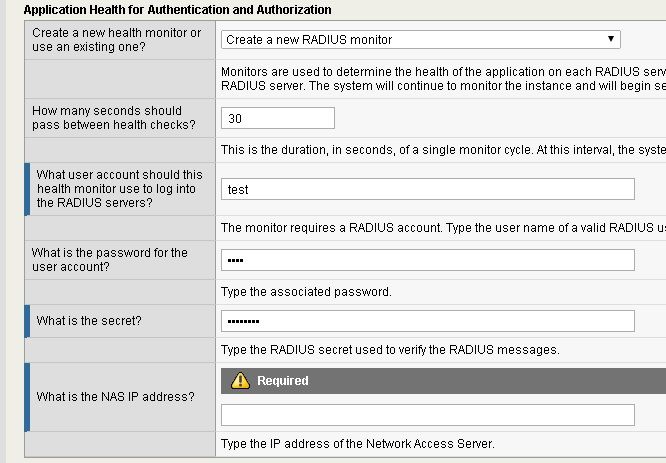 How to build the Radius iApp without using NAS | DevCentral