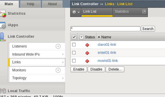 F5-link controller not show active link in F5 standy, but in F5 active show link up. | DevCentral