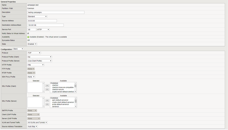 Connection Resets from F5 | DevCentral