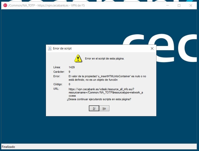 Issue with VPN-SSL f5 APM | DevCentral