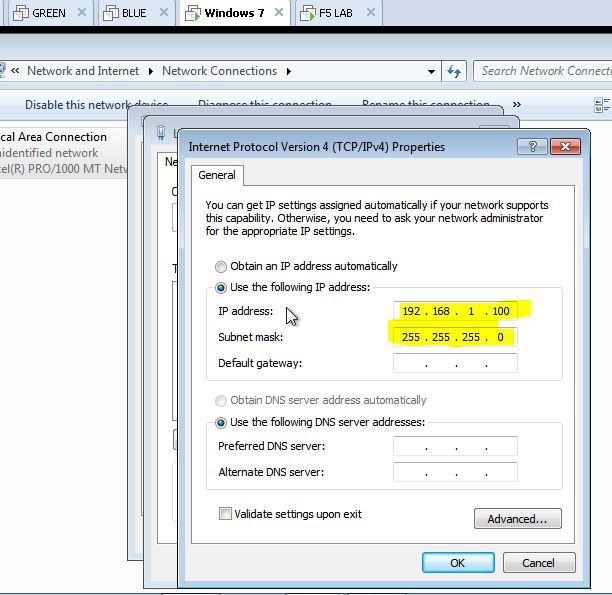 Unable To Ping Default Gateway From F5 Vm Devcentral