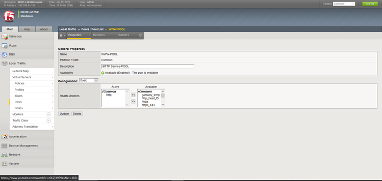 F5 BIG IP LTM virtual server | DevCentral