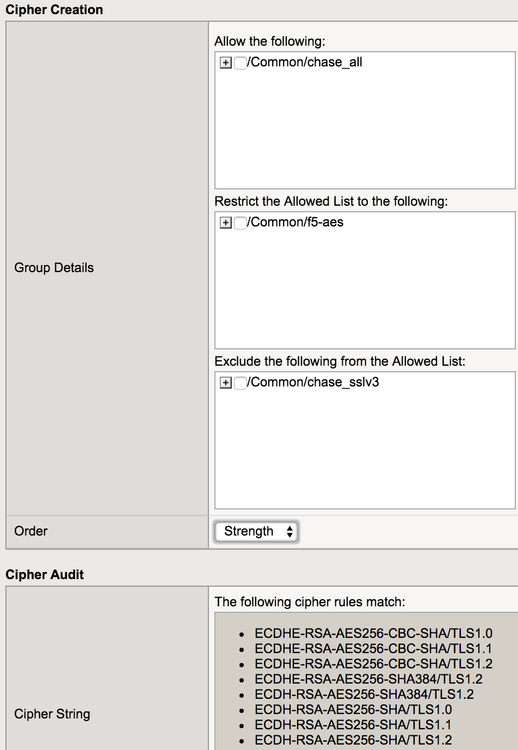 Cipher Rules And Groups in BIG-IP v13 | DevCentral