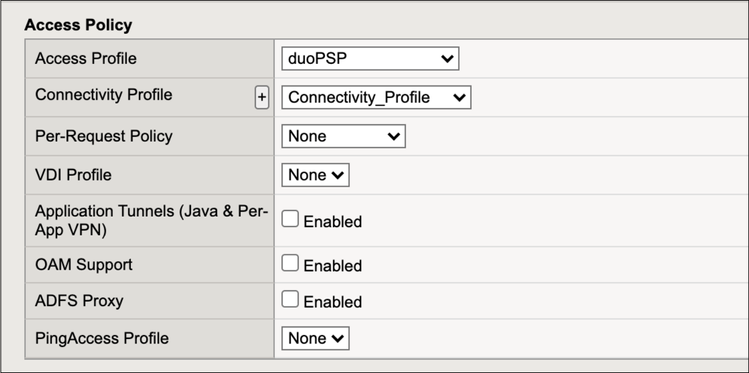 APM Configuration to Support Duo MFA using iRule | DevCentral