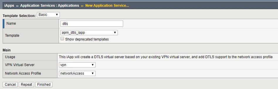 APM DTLS Virtual Server iApp | DevCentral
