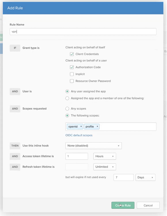 VPN Access with MFA using Edge Client 7.2.1 and APM 16.0 | DevCentral