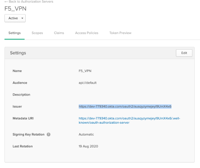 VPN Access with MFA using Edge Client 7.2.1 and APM 16.0 | DevCentral