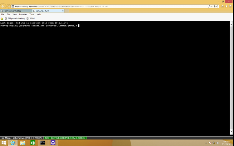 Configuring the BIG-IP as an SSH Jump Server using Smart Card Authentication and WebSSH Client ...