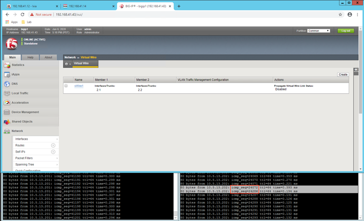 BIG-IP L2 Deployment with Bypasss, Network Packet Broker and LACP ...