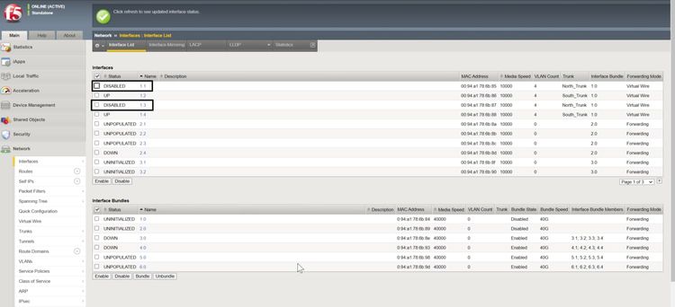 BIG-IP L2 Virtual Wire LACP Passthrough Deployment with IXIA Bypass ...