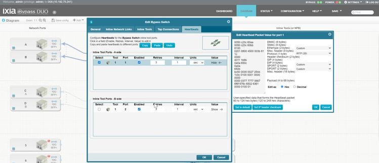 BIG-IP L2 Virtual Wire LACP Passthrough Deployment with IXIA Bypass ...
