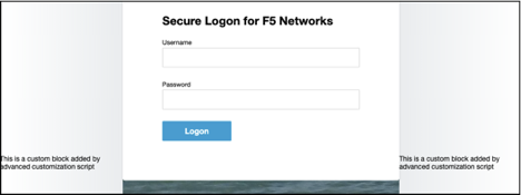 APM Advanced Customization Examples with Modern Template, v15.1+ | DevCentral