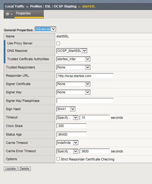 Configuring OCSP Stapling on BIG-IP | DevCentral