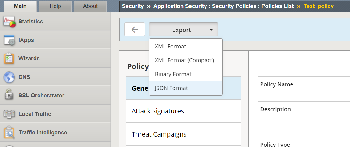 Getting started with WAF Policy automation on BIG-IP AWAF