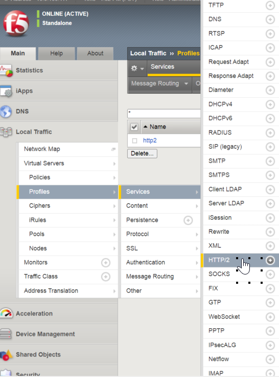 Why it does not show http instead of http/2 when .. | DevCentral