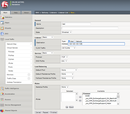 DNS load balancing to backend servers using GTM/LTM. | DevCentral