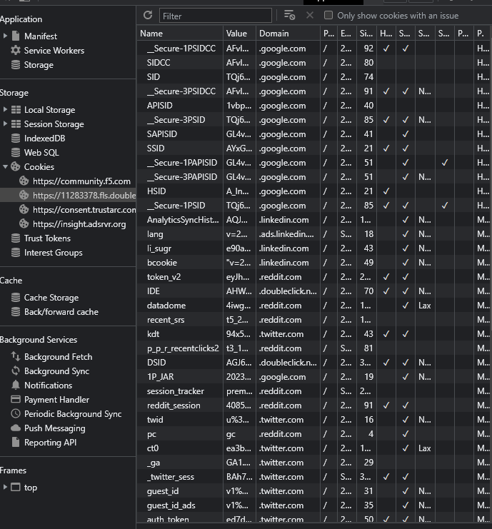 Trying to find a way to delete cookie with a domain name using irule | DevCentral