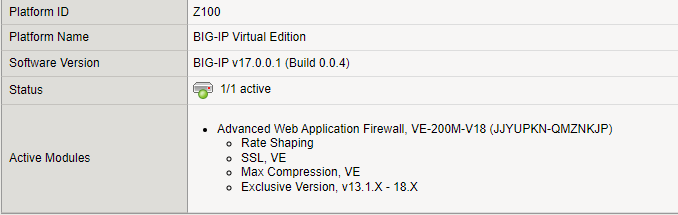 BIG-IP Virtual Edition - WAF | DevCentral
