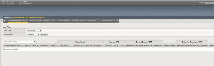 BIG-IP Advanced Firewall Manager (AFM) DNS NXDOMAIN Query Attack Type ...