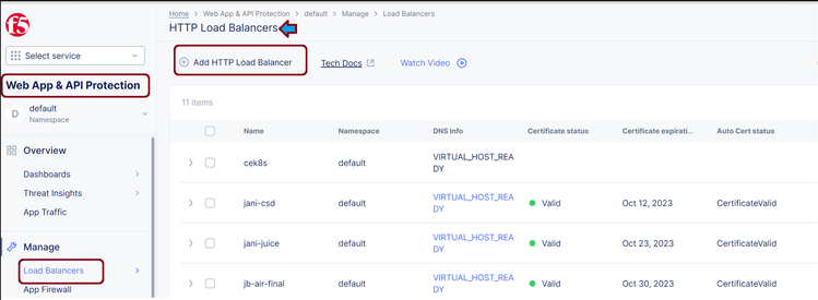 WAF Signature Staging in F5 Distributed Cloud