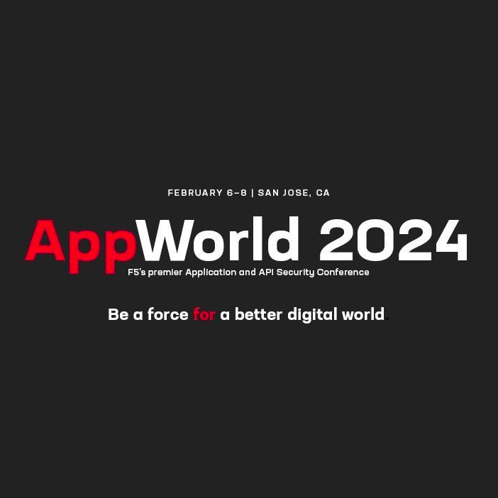 F5 AppWorld 2024 flagship conference save the date