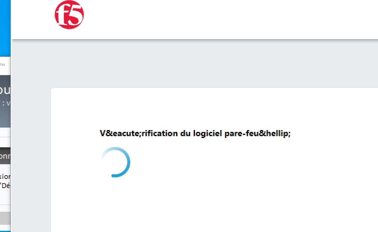 Big-Ip Edge Client specials characters problems | DevCentral