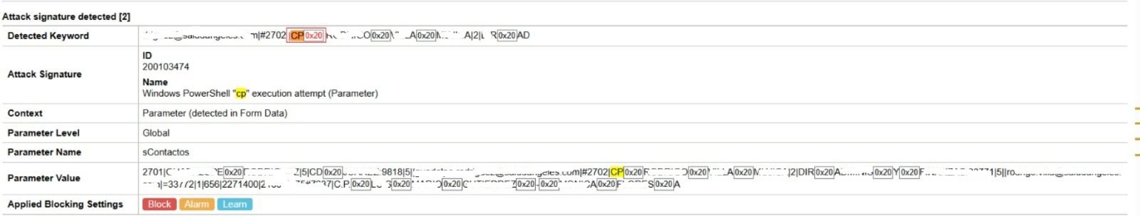 Windows PowerShell "cp" execution attempt (Parameter) | DevCentral