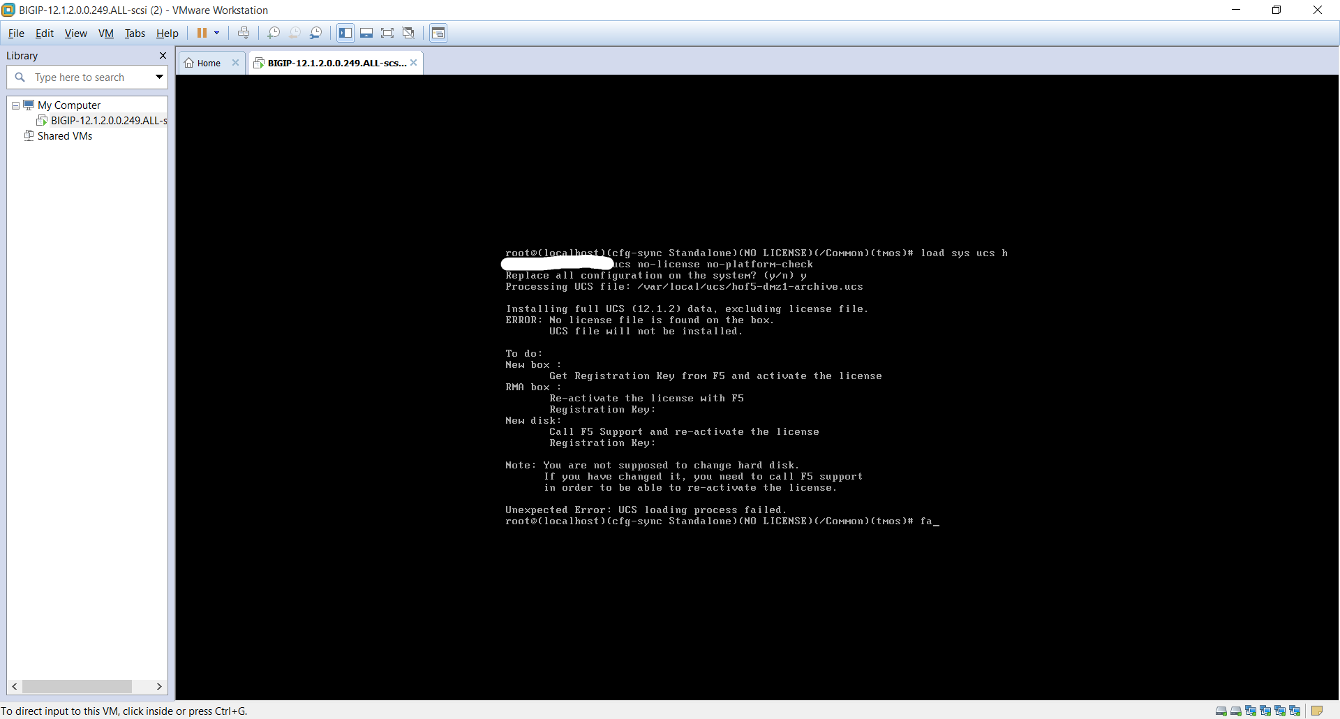 Physical UCS restore to a new VM | DevCentral